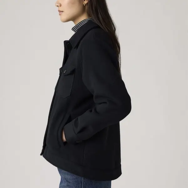 LEVI'S Raglan Sleeve Shirt Jacket - Navy