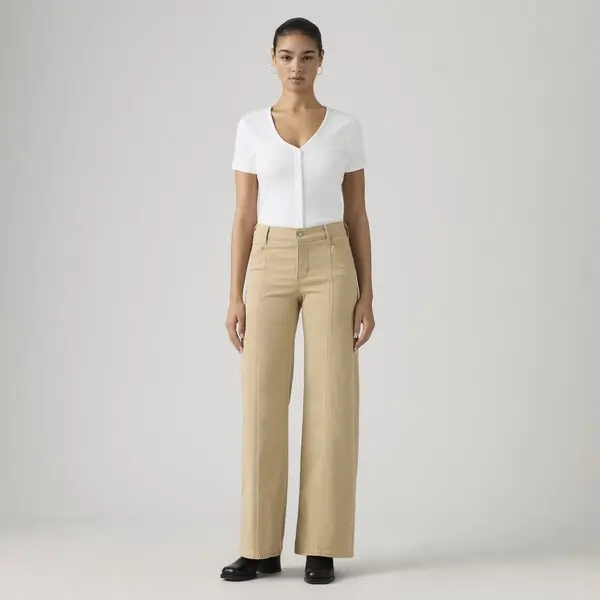 LEVI'S 318 Seamed Wide-leg Jeans
