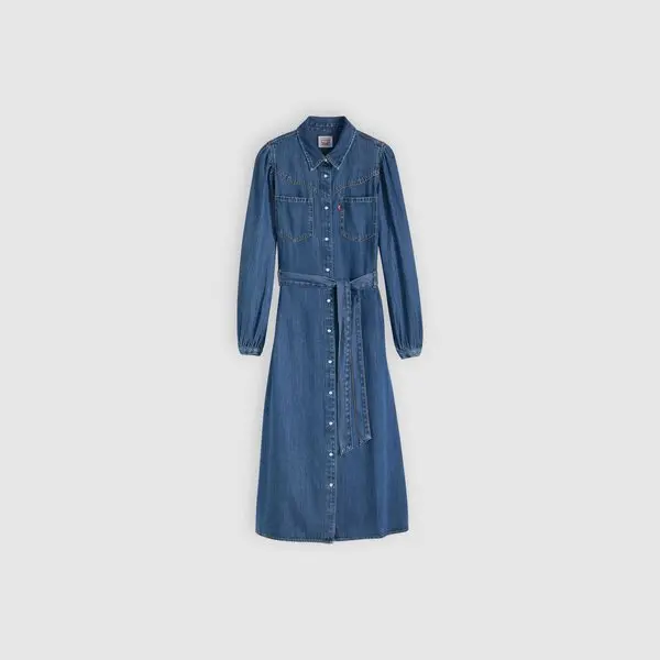 LEVI'S Journey Long-sleeve Maxi Dress