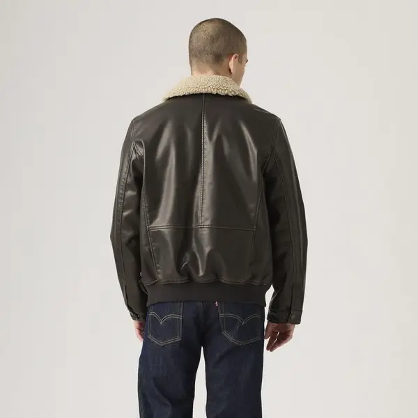 LEVI'S Aviator Jacket With Removeable Sherpa Collar