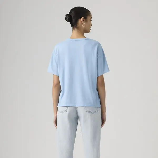 LEVI'S Graphic Logo Vintage Cotton T-shirt - Fancy Script Glacier