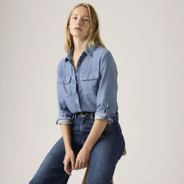 LEVI'S Elaine Utility Shirt - Chill Girl