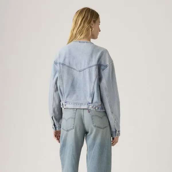 LEVI'S 90s Shrunken Collarless Trucker Jacket