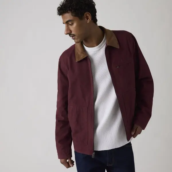 LEVI'S Utility Jacket - Oxblood