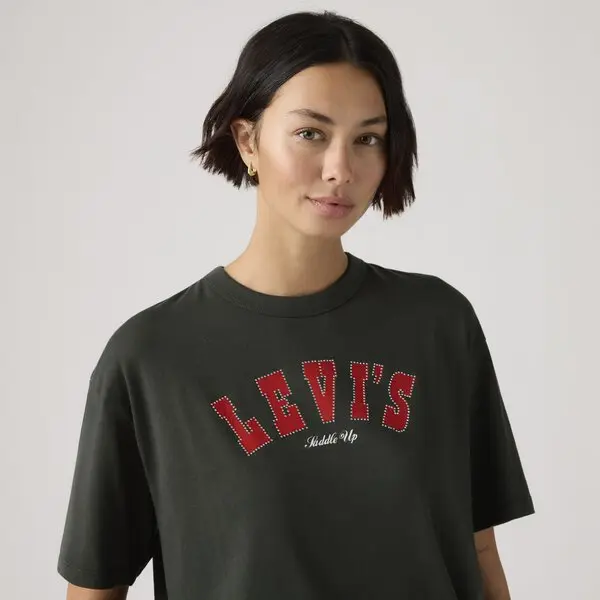 LEVI'S Graphic Tabor T-shirt - Rhinestone Archival