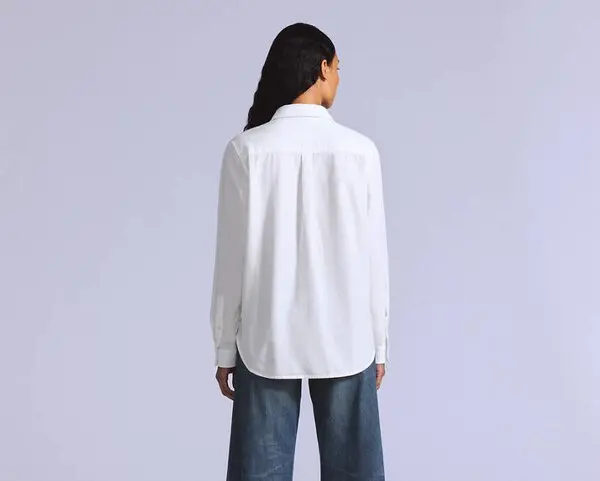 LEVI'S Club Shirt - L Antique White