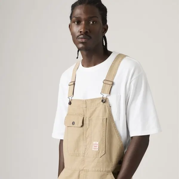 LEVI'S Loose Overalls - Tiger's Eye