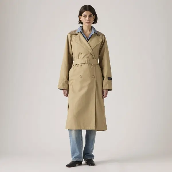 LEVI'S Bree Classic Long Trench Coat