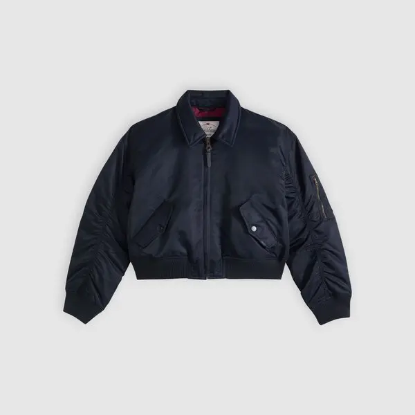 LEVI'S Bowie Cropped Bomber Jacket