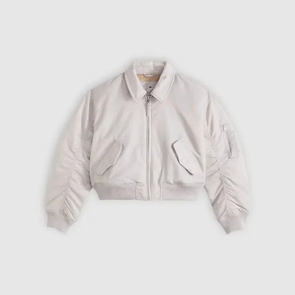 LEVI'S Bowie Cropped Bomber Jacket