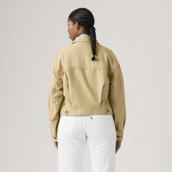 LEVI'S Marlowe Cropped Utility Heritage Jacket