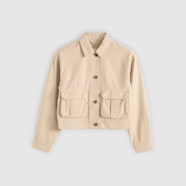 LEVI'S Marlowe Cropped Utility Heritage Jacket