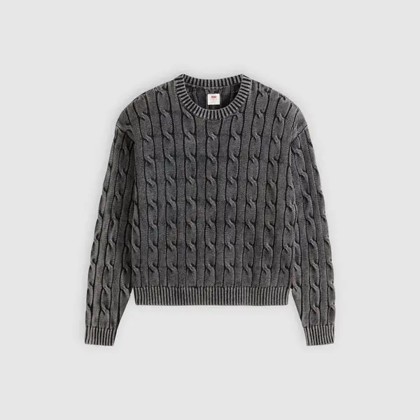 LEVI'S Carmel Cable Crew Sweater