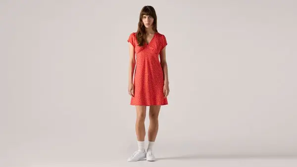 LEVI'S Myla Short Sleeve Dress - Annette Ditsy Floral