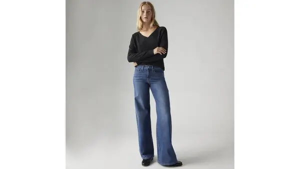 LEVI'S 318 Shaping Wide Leg Jeans - Clever Girl