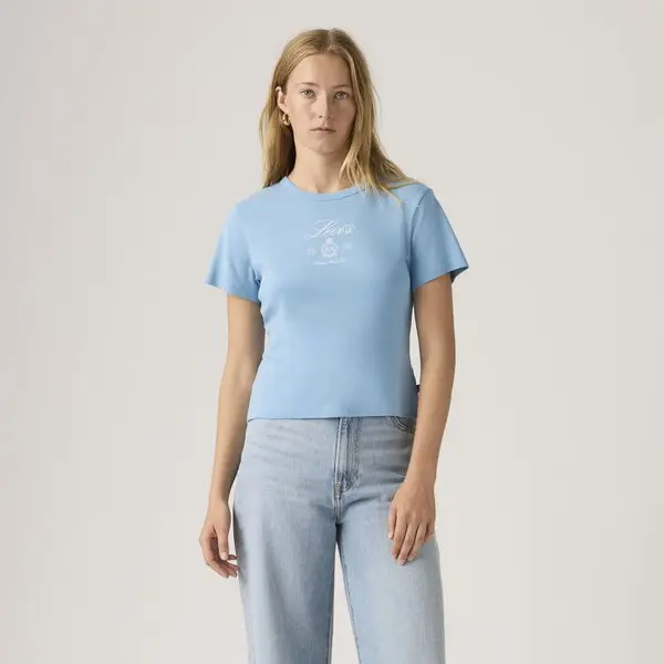 LEVI'S Graphic Rickie T-shirt - Two Horse Glacier
