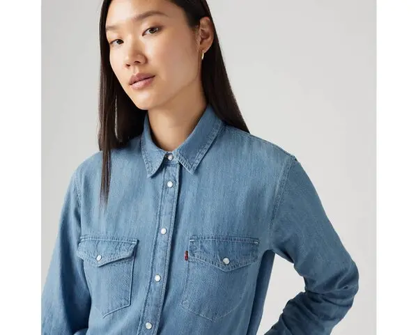 LEVI'S Iconic Western Linen Blend Shirt