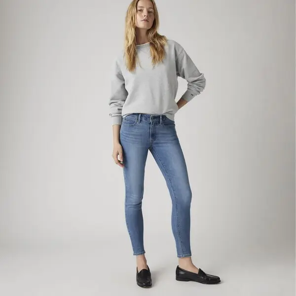 LEVI'S 711 Skinny Jeans - Eternal Indigo Mid