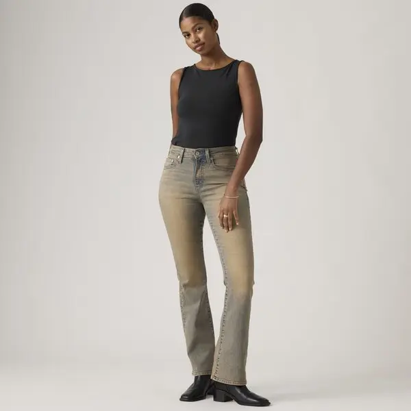 LEVI'S 725 High Rise Bootcut Jeans - In The Dust