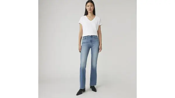 LEVI'S 725 High Rise Bootcut Jeans - Eternal Indigo