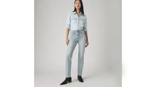 LEVI'S 724 High Rise Straight Jeans - Headwinds Ahead