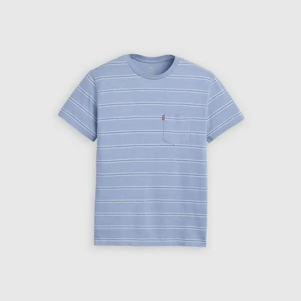 LEVI'S Classic Pocket T-shirt - Dino Stripe Cliff