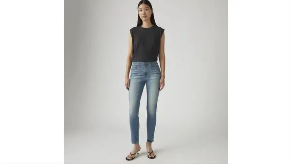 LEVI'S 721 High Rise Skinny Jeans - Cave Wall