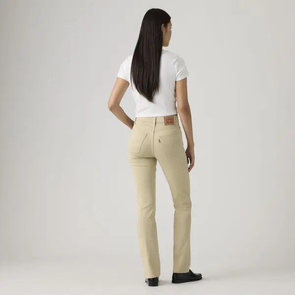 LEVI'S 724 High-rise Straight Jeans - White Pepper