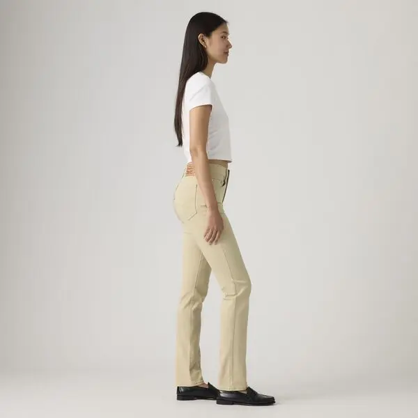 LEVI'S 724 High-rise Straight Jeans - White Pepper