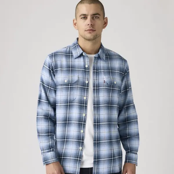 LEVI'S Jackson Worker Overshirt - Madhu Plaid Allure