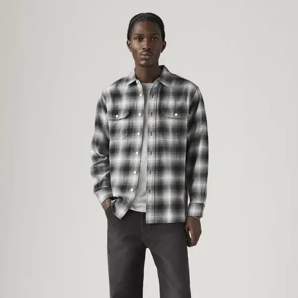 LEVI'S Classic Worker Flannel Overshirt