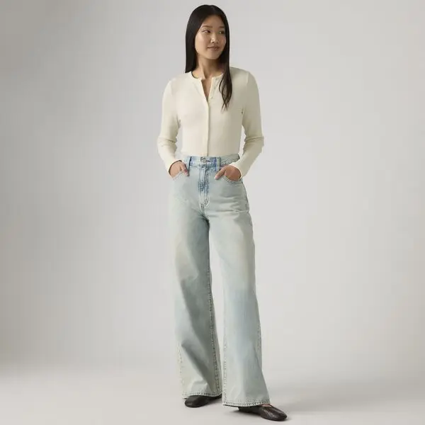 LEVI'S Cinch Baggy Jeans - A Little Hazy