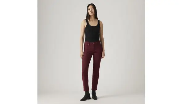 LEVI'S 314 Shaping Straight Jeans - Merlot
