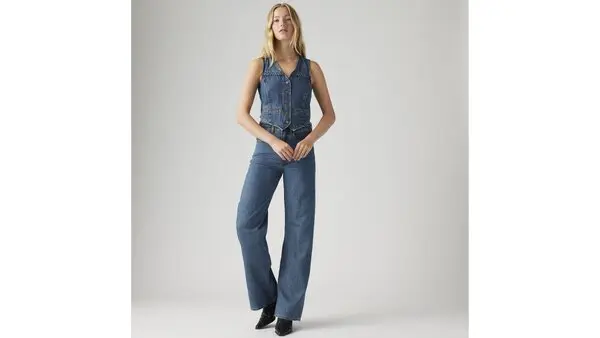 LEVI'S Ribcage Wide Leg Braided Jeans - Big Yikes