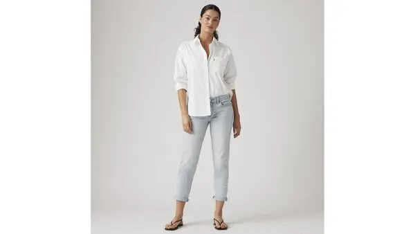 LEVI'S Boyfriend Mid-rise Jeans - Kind Words