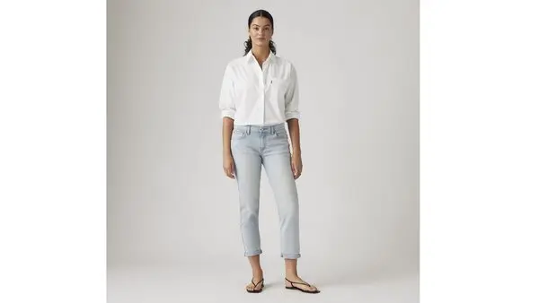 LEVI'S Boyfriend Mid-rise Jeans - Kind Words