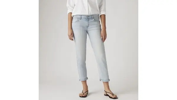 LEVI'S Boyfriend Mid-rise Jeans - Kind Words