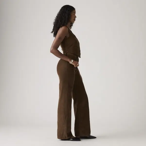 LEVI'S Ribcage Wide-leg Braided Jeans - Carafe