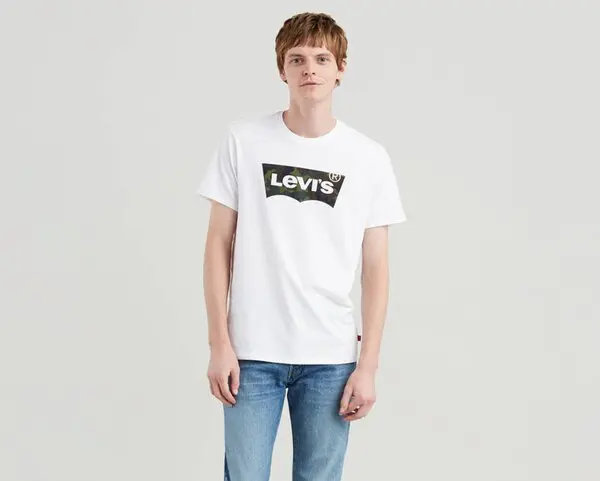 LEVI'S Logo Classic Tee Shirt T-shirt - White