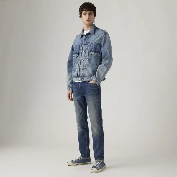 LEVI'S 512 Slim Taper Fit Selvedge Jeans - Music To My Ears