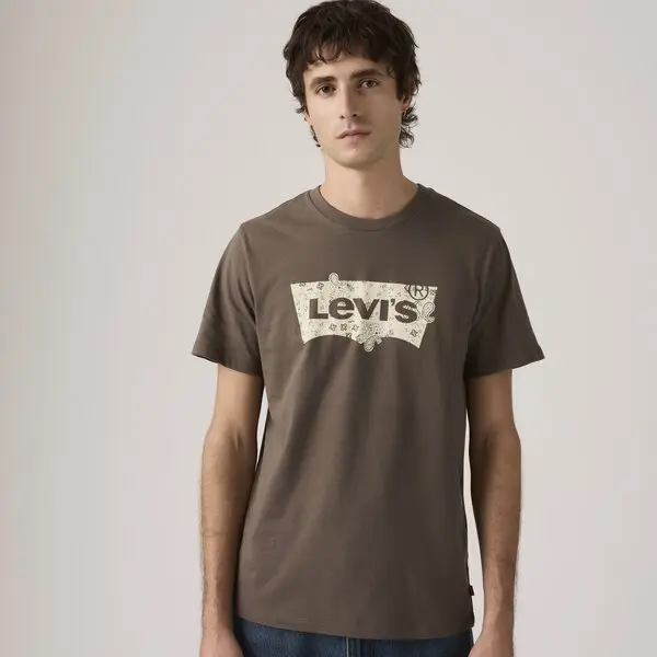 LEVI'S Classic Graphic T-shirt - Bandana Egret
