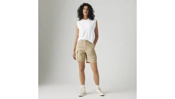 LEVI'S Baggy Cargo Shorts - Safari