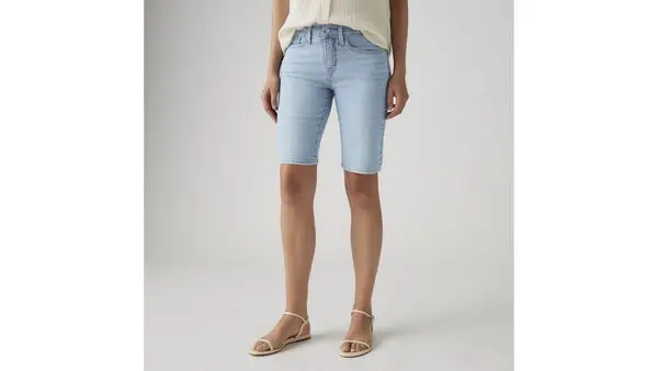 LEVI'S Shaping Bermuda Shorts