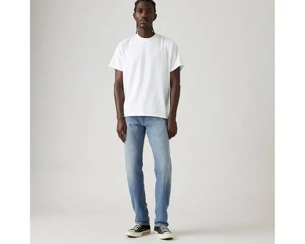 LEVI'S 502 Taper Fit Linen+ Denim Jeans - The New Blue