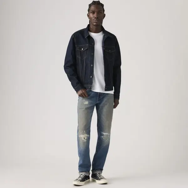 LEVI'S 502 Taper Fit Selvedge Jeans - All The Best Selvedge