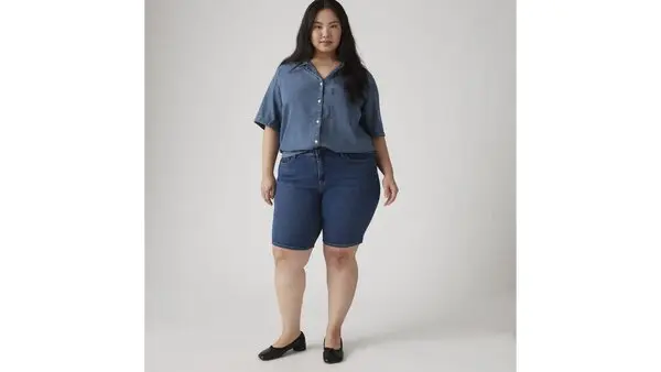 LEVI'S Shaping Bermuda Shorts - Clever Girl