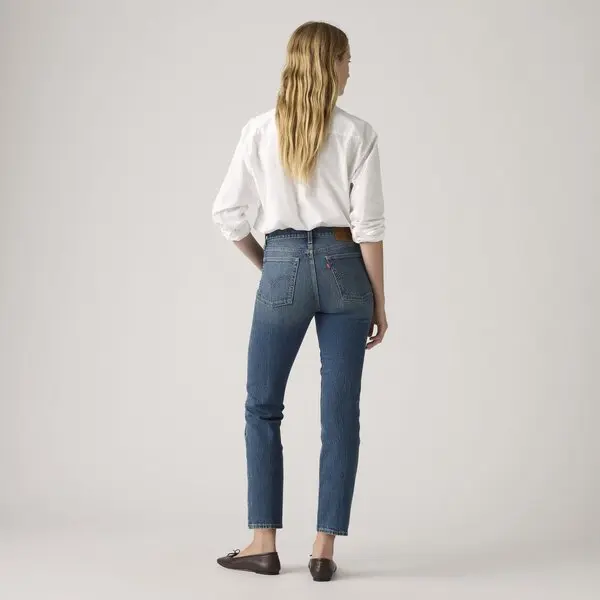LEVI'S Wedgie Straight Ankle Jeans