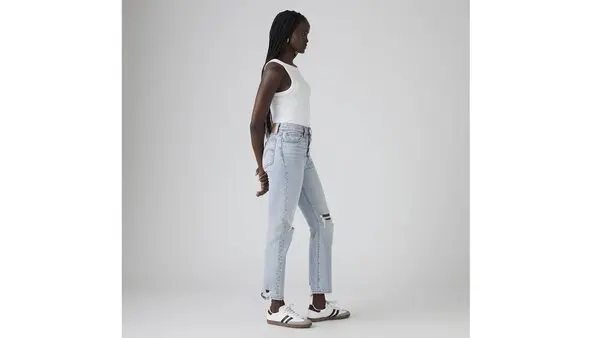 LEVI'S Wedgie Straight Ankle Jeans