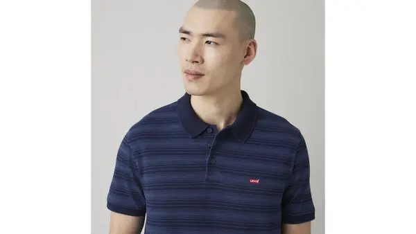 LEVI'S True Indigo Housemark Polo Shirt