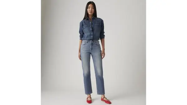 LEVI'S 501 Original Cropped Jeans - Scanned Answers